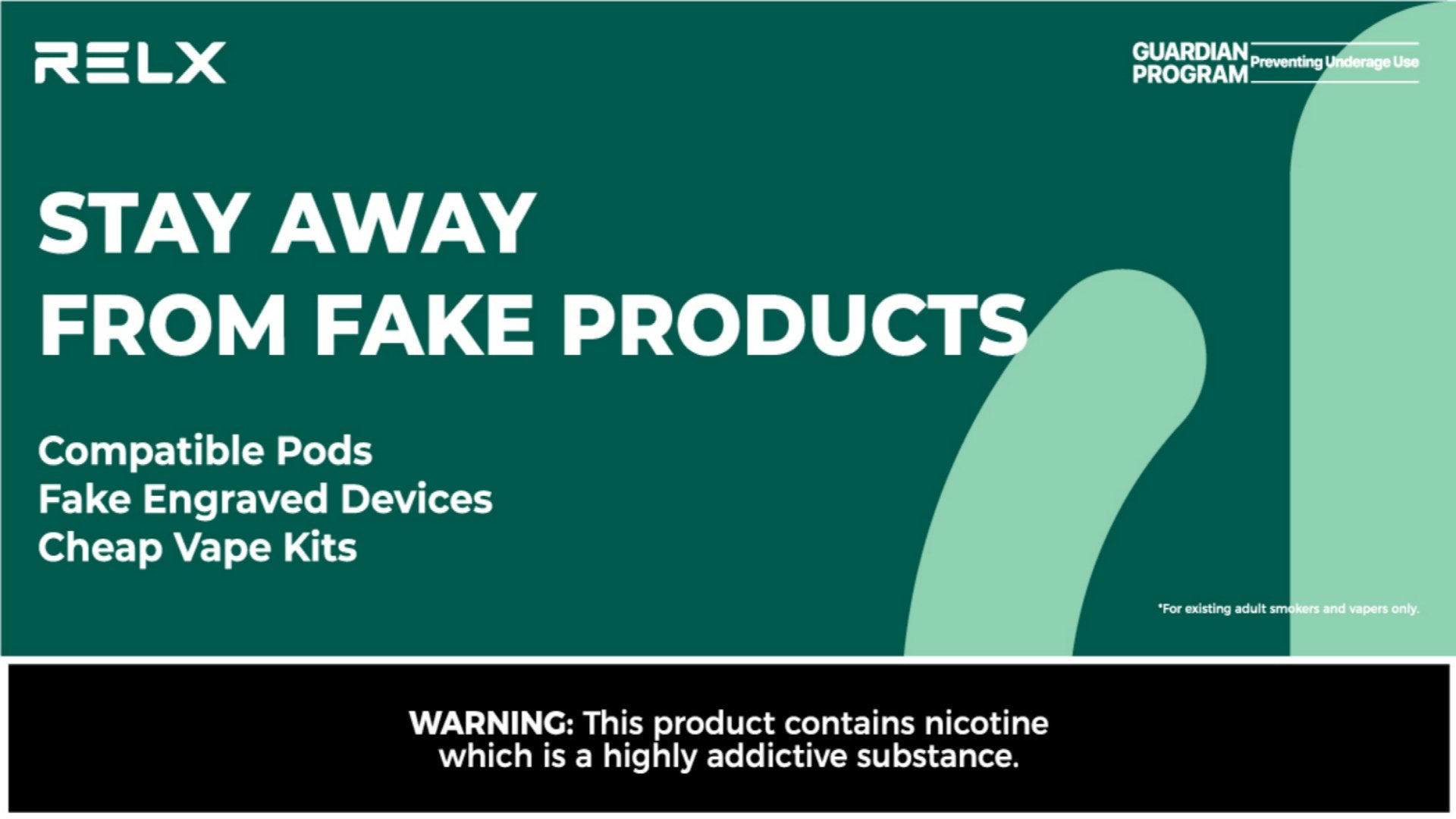 Stay Away From Fake Vape Pens and Vape Pods | RELX Philippines