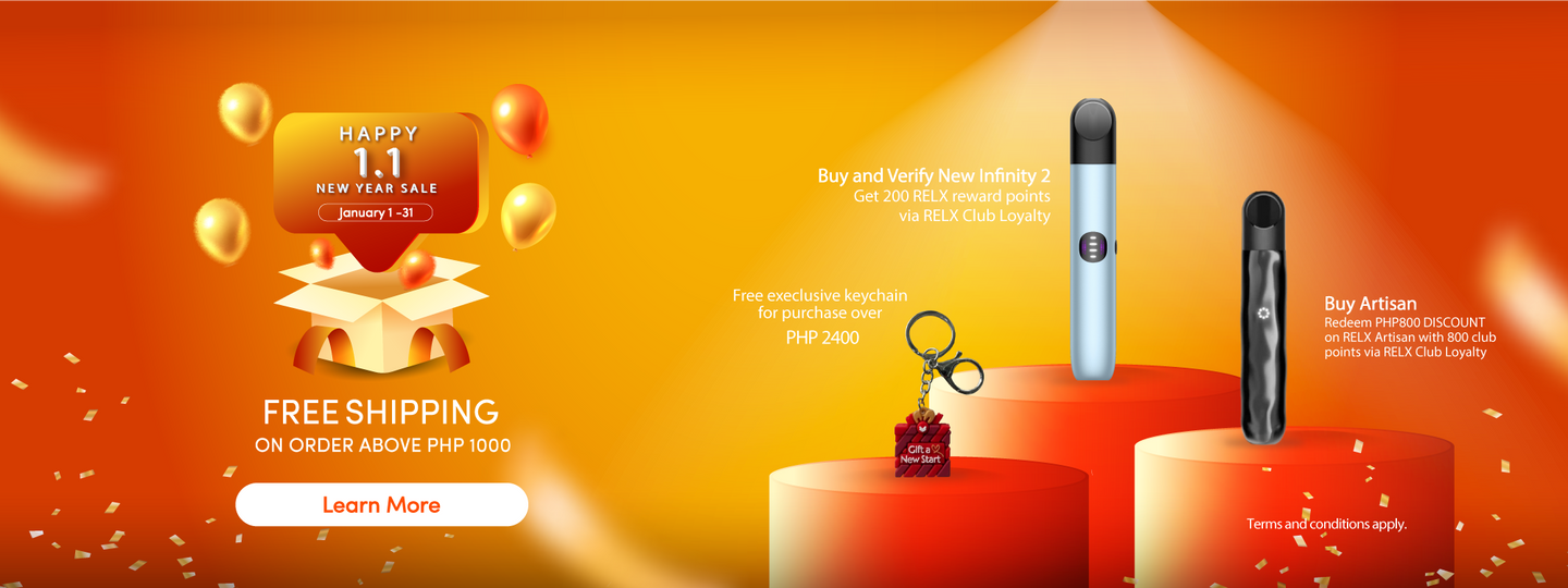 RELX Philippines - Online Store for Vape Pens & Pods