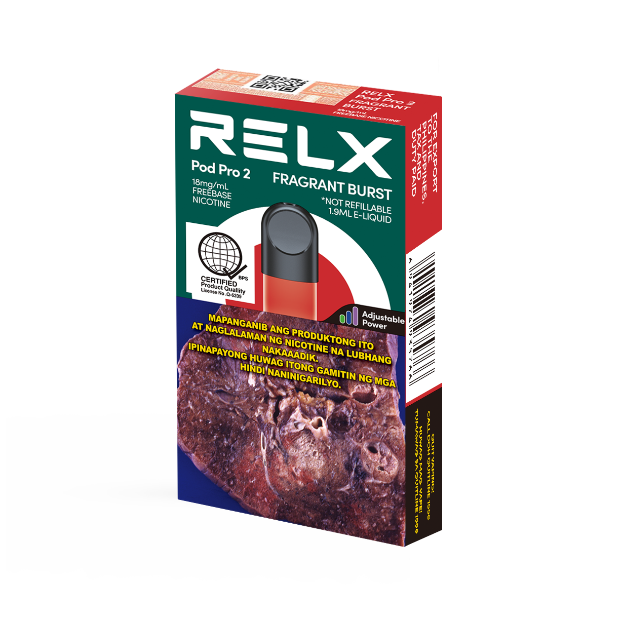 Buy RELX Pod Pro 2 Fragrant Burst 18mg/mL Nicotine | RELX Philippines