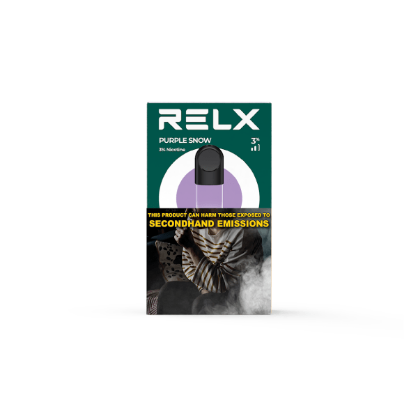 Buy RELX Pod Purple Snow 3% Nicotine | RELX Philippines