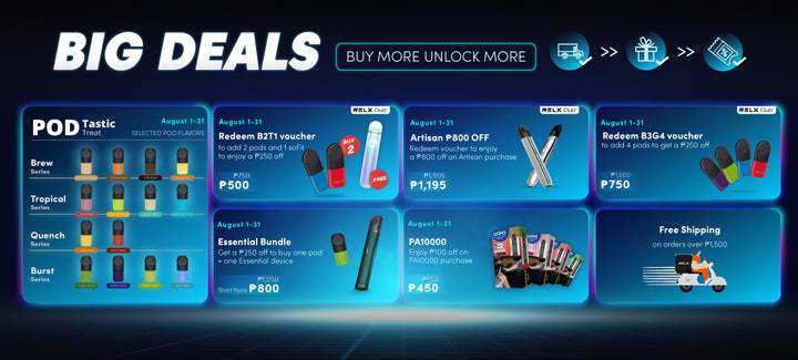 Explore Exciting Offers on RELX Philippines Official Website