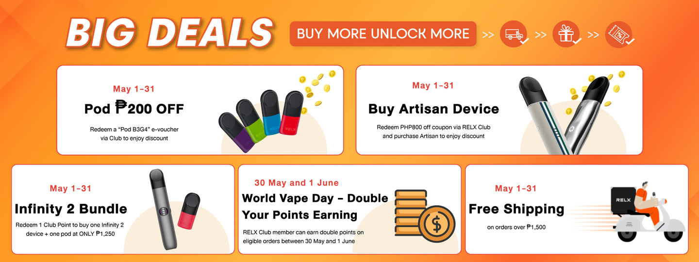 Explore Exciting Offers on RELX Philippines Official Website